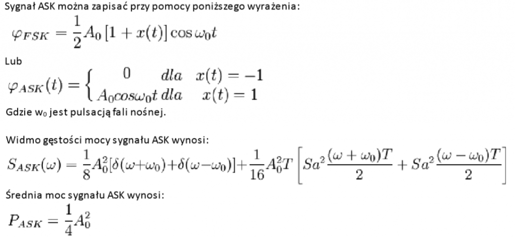 Modulacja ASK - Cykl Modulacje Cyfrowe cz. 1. - Elektronika, elektryka ...